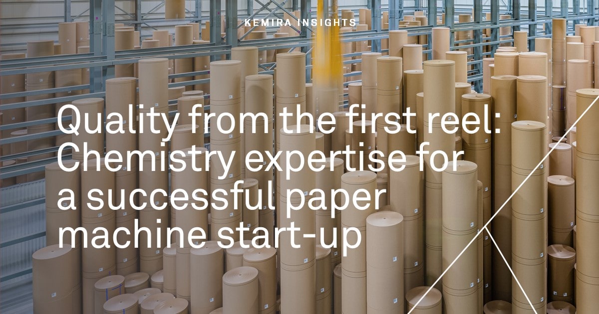 Quality from the first reel – Chemistry expertise for a successful ...